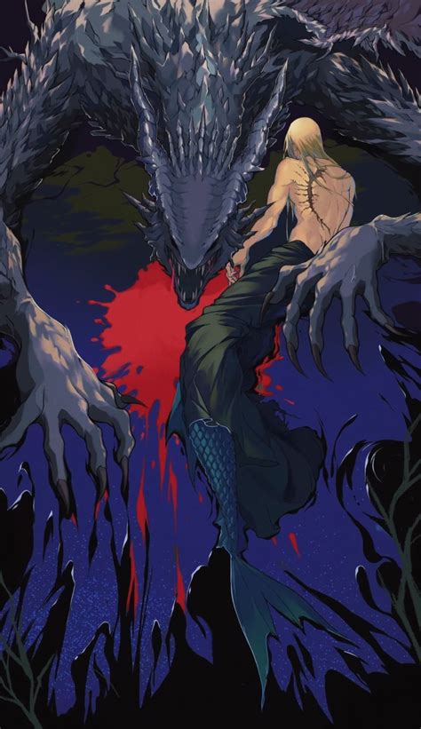 Godwyn The Golden And Lichdragon Fortissax Elden Ring Drawn By