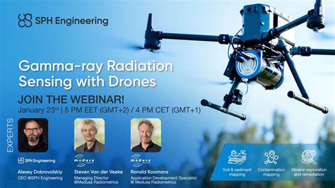 Live Webinar How To Detect Gamma Ray Radiation With Drones