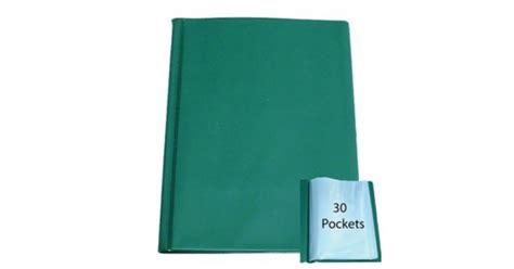 Nirex A5 Folder Floppy 30 Pockets Document Frontline Military
