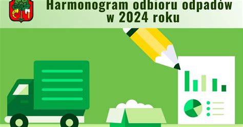 Harmonogram odbioru odpadów w 2024 roku Limanowa in