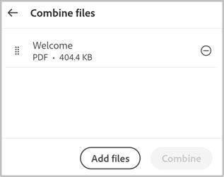 Manage Files And Folders Acrobat For Android Help
