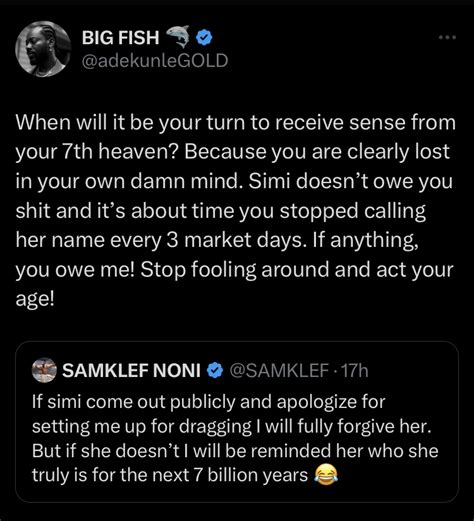When Will It Be Your Turn To Receive Sense” Adekunle Gold Reacts