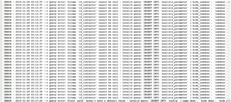 Error Submit Identitas Desa Setelah Kosongkan DB Issue OpenSID OpenSID GitHub