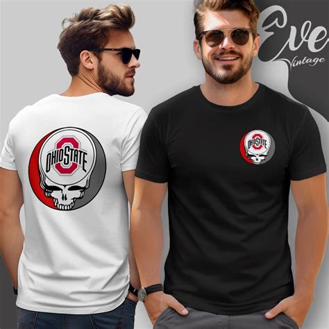The Ohio State University Steal Your Face Grateful Dead Shirt Eve Vintage