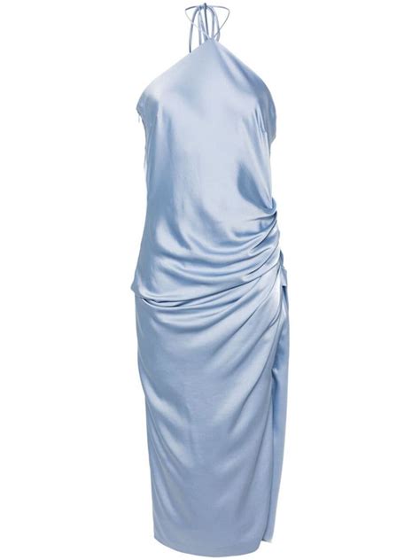 Buy Simkhai Hansel Gown Dress Blue At 33 Off Editorialist