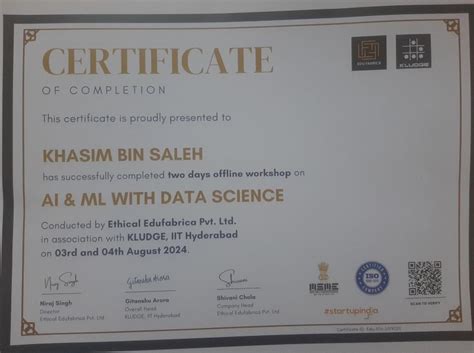 Ai Machinelearning Datascience Iithyderabad Workshop