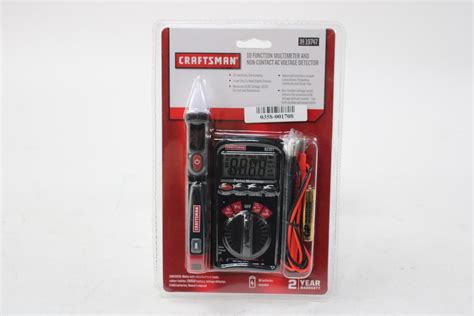 Craftsman Multimeter Non Contact Ac Voltage Detector Property Room