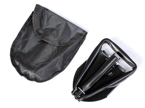 户外用品装备折叠铲工兵铲 车载折叠铁锹 野营铲中号黑色多功能 阿里巴巴