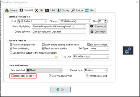 Mobaxterm无法退格删除 Orcl 博客园