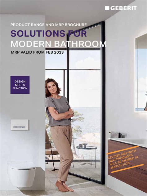 Geberit Full Range Mrp Catalogue Feb 2023 Pdf Power Supply Mains Electricity