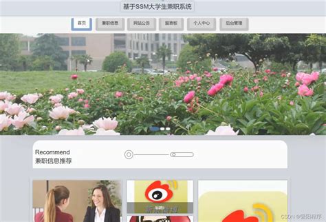 java php node js python大学生兼职系统【2024年毕设】 csdn博客