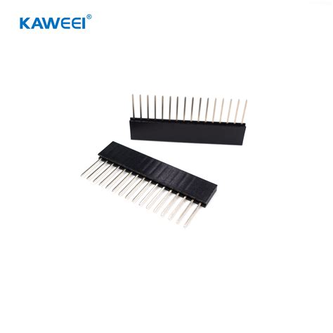 China 2 54mm Pitch 2 40pin Female Header Straight Type Manufacturer And Factory Kaweei