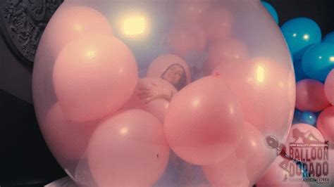 Saskia Pops A Lot Of Pink Balloons In Her Climb In Balloon 4k Uhd Version Balloondorado