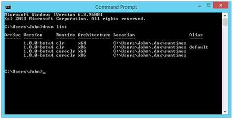 DNVM DNX And DNU Understanding The ASP NET 5 Runtime Options John