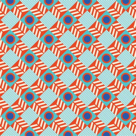Colorful Neo Geometric Pattern Neo Geometric Seamless Period Grid