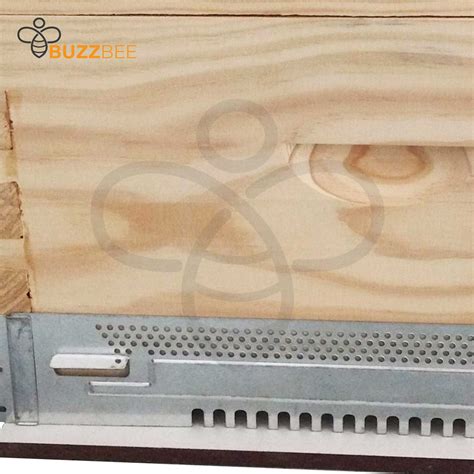 Metal Entrance Reducer For Beehive With Slider Buzzbee Beekeeping