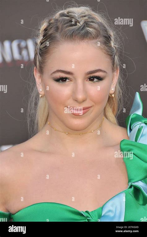 Chloe Lukasiak Arrives At Sabans Power Rangers Los Angeles Premiere