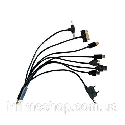 Универсальный USB кабель для зарядки 10 в 1 BY-1001, шнур для зарядки ...