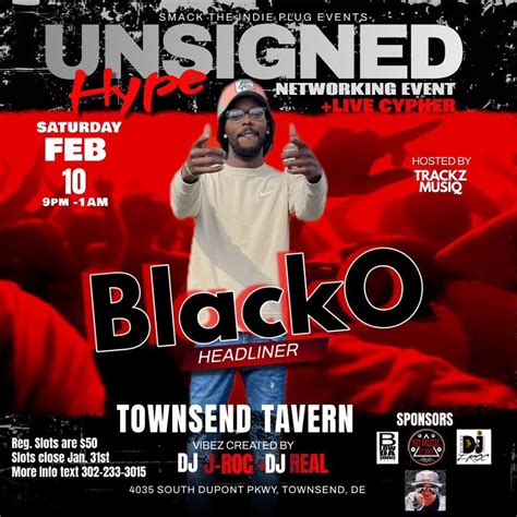The Unsigned Hype Network Event And 16 Barz Cypher Townsend Tavern And