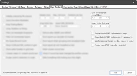 Oracle Bulk Insert Scripts