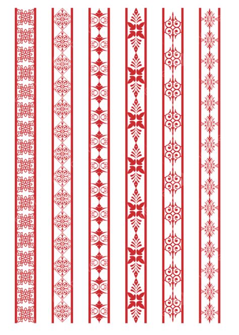 Six Vector Art Png Six Ai Vector Border Material Patterns Vector