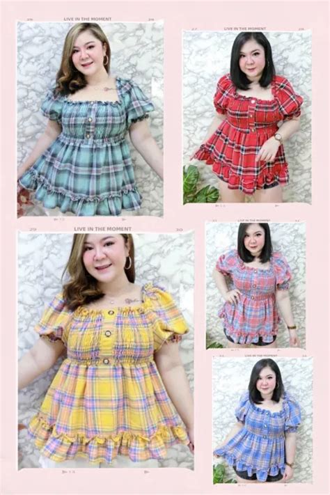 Ydเสื้อคอเหลี่ยม ตุ๊กตา สม้อคอกติดกระดุม3เม็ด38 52” Th