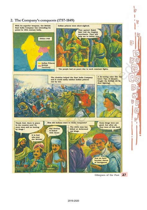 Glimpses Of The Past NCERT Book Of Class English Honeydew