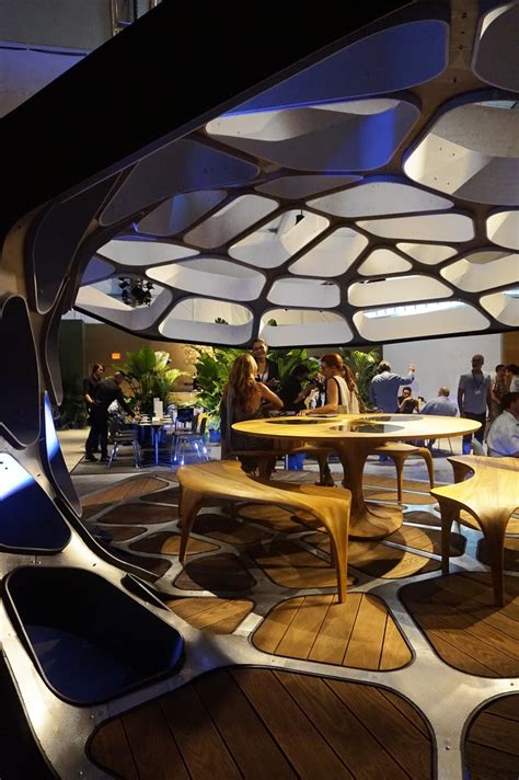 Zaha Hadid Volu Dining Pavilion At Design Miami