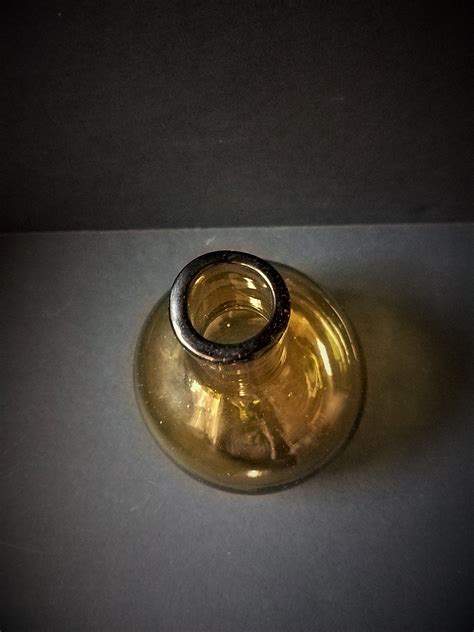 Antique Hand Blown Glass Bottle