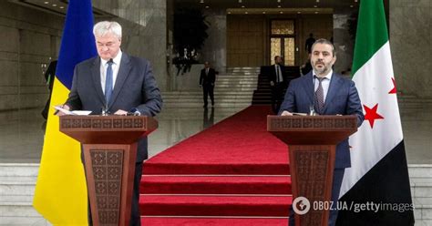 Сирія готова розвивати стратегічне партнерство з Україною очільник МЗС Oboz Ua