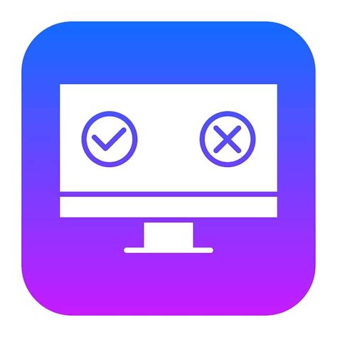 Premium Vector User Acceptance Testing Icon