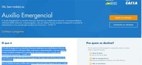 Governo Federal disponibiliza site e aplicativo para cadastro do Auxílio Emergencial Saiba