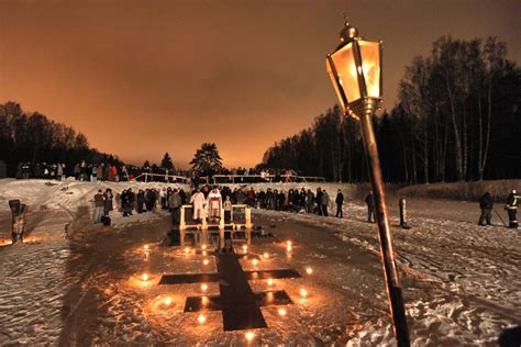 Its Not Epiphany Without A Nice Cold Swim Russia Beyond