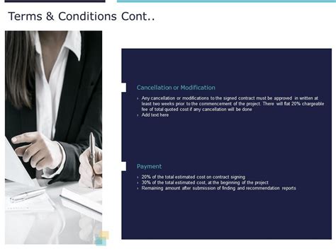 Terms And Conditions Cont Modification Ppt Powerpoint Presentation