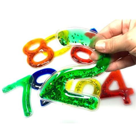 Buy Squidgy Sparkle Numbers Jelly Shapes Set 10