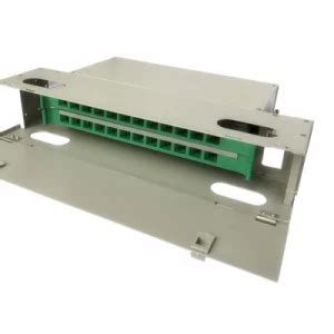 Wall Mounted ODF Fiber Optic Equipment 24 Port Sc Upc Patch Panel Fiber ODF Unit And Metal
