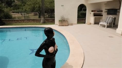 Rubber Pussy Mask Blow Job Latexdesire Clips4sale