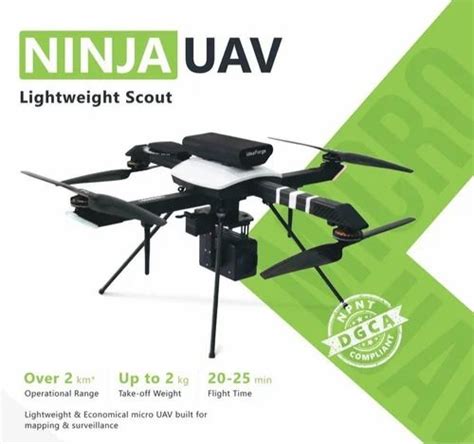 Ideaforge Ninja Uav Drone Camera 30 Minutes At Best Price In New Delhi Id 2852912350897