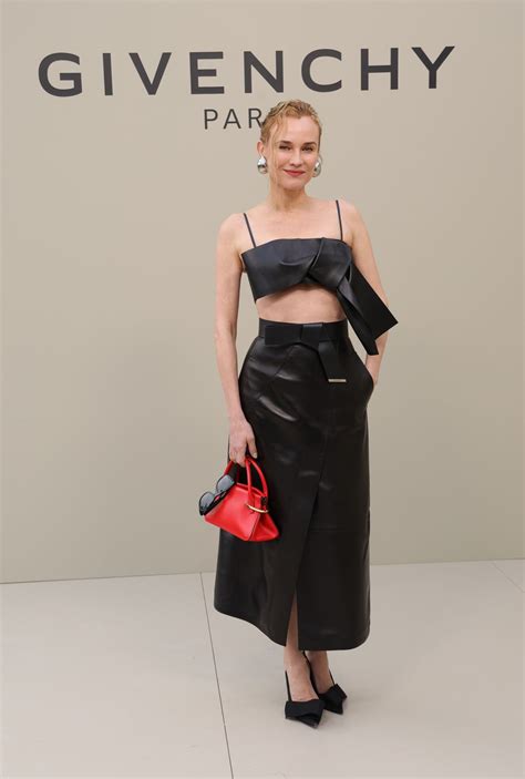 Diane Kruger At Givenchy Fashion Show At Paris Fashion Week 03062026