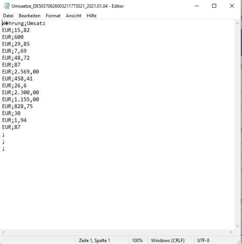 Excel Datei Als Csv Speichern Tabellen Per Editor Lesen