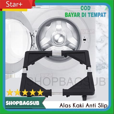 Jual Alas Roda Mesin Cuci Dorong Front Loading Dock Dudukan Kaki Kulkas
