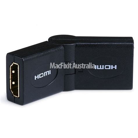 Hdmi Coupler Female To Female Swiveling Type Macfixit Australia