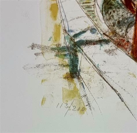 Rudolf Zender Original Lithografie Handsigniert Nummeriert Kaufen