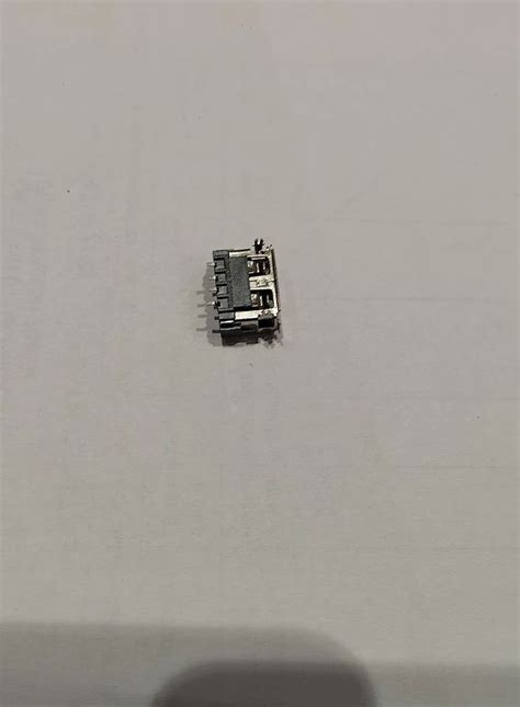 Micro Usb Socket Type 6 Female Connector Metal Mount At ₹ 2 Piece In