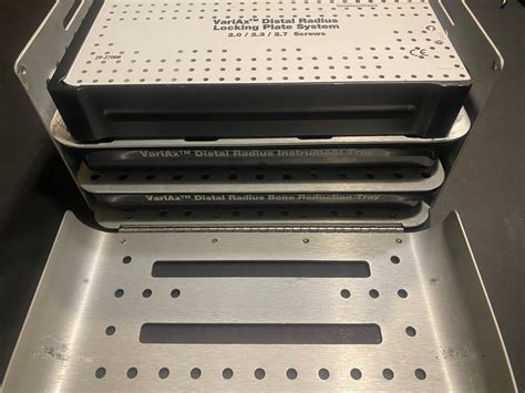 Stryker Variax Distal Radius Locking Plate System For Sale