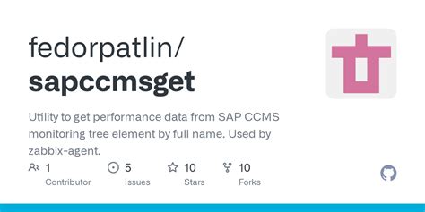 github fedorpatlin sapccmsget utility to get performance data from