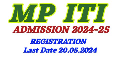 Mp Iti Admission 2024 Mp Iti Application Form 2024 Vacancy Update
