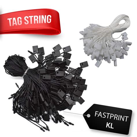 Hang String Tag Fasteners Nylon Snap Lock Pin Loop 200 1000pcs
