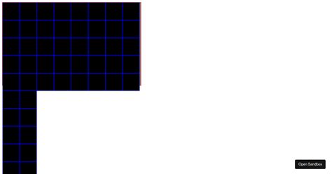 Fit Square Cells Table Into Rect Codesandbox