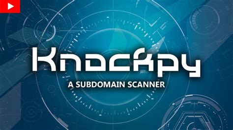 Knockpy Subdomain Enumeration Tool Bug Bounty Tool Bugbounty